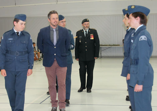 The Kincardine Record | KDSS vice-principal is reviewing officer at ...