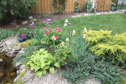The Kincardine Record | Delightful waterfall highlights garden at home ...