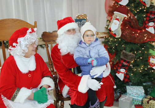 The Kincardine Record | Children visit with Santa and Mrs. Claus at ...