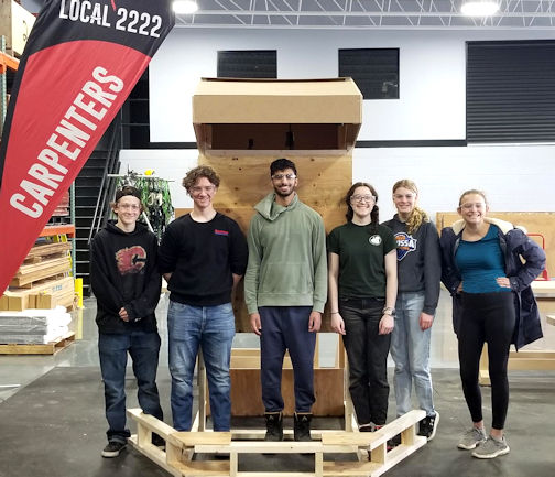 The Kincardine Record | Kinetic Knights build field elements for robot ...