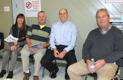 The Kincardine Record | Huron-Bruce MP Ben Lobb donates blood in Kincardine