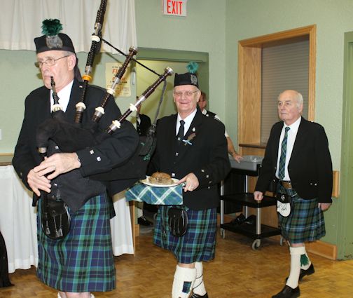 The Kincardine Record | Peddie gives stirring Address to the Haggis at ...