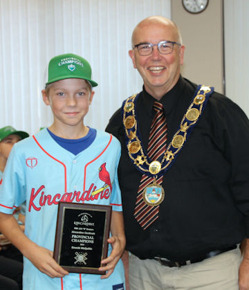 The Kincardine Record | Kincardine recognizes U13 Cardinals for winning ...