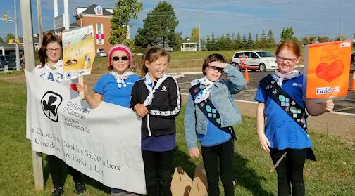 The Kincardine Record | Kincardine Guiding sells out of cookies on ...