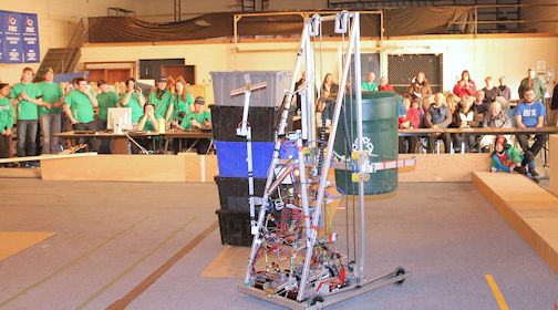 The Kincardine Record | Kinetic Knights Robotics team unveils 2015 ...