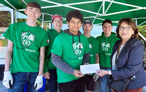 The Kincardine Record | Kinetic Knights raise $1,200 at Bottle Drive in ...