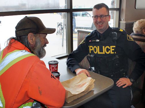 The Kincardine Record | South Bruce OPP officers welcome people to have ...