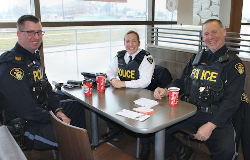 The Kincardine Record | South Bruce OPP officers welcome people to have ...
