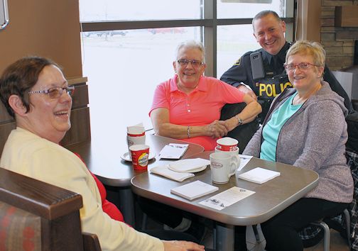 The Kincardine Record | South Bruce OPP officers welcome people to have ...