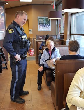 The Kincardine Record | South Bruce OPP officers welcome people to have ...