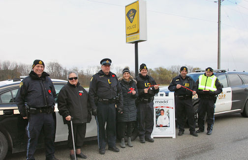 The Kincardine Record | MADD Huron/Bruce, local OPP launch annual Red ...