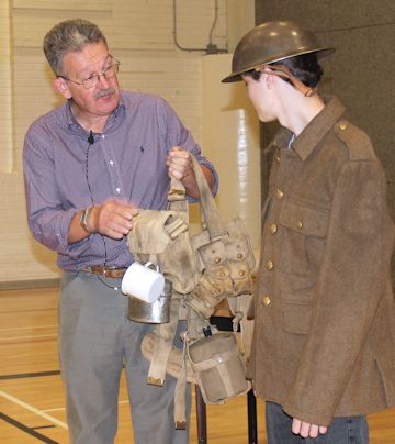 The Kincardine Record | British military historian brings enthusiasm ...