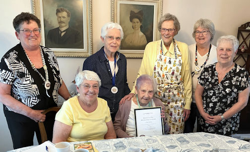 The Kincardine Record | Mildred Griffith receives FWIO life membership ...