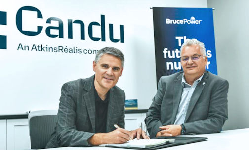 The Kincardine Record | Bruce Power, Candu Energy sign 10-year ...
