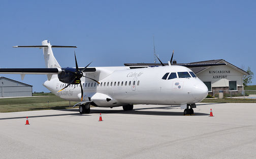 The Kincardine Record | Calm Air passenger plane lands at Kincardine ...