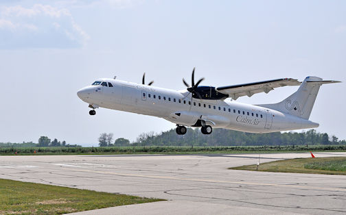 The Kincardine Record | Calm Air passenger plane lands at Kincardine ...
