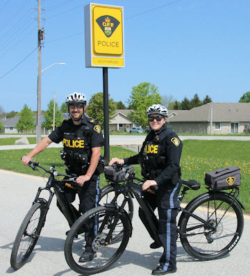 The Kincardine Record | South Bruce OPP launch E-bike pilot program