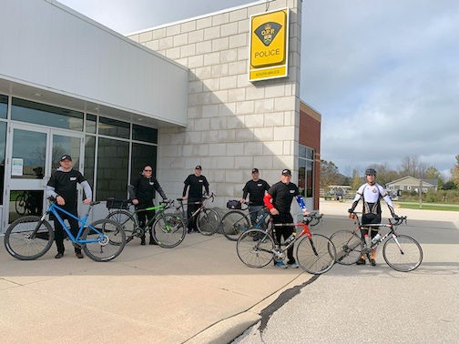 The Kincardine Record | South Bruce OPP officers cycle in support of ...