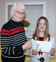 The Kincardine Record | Local girl wins national medal for her ...