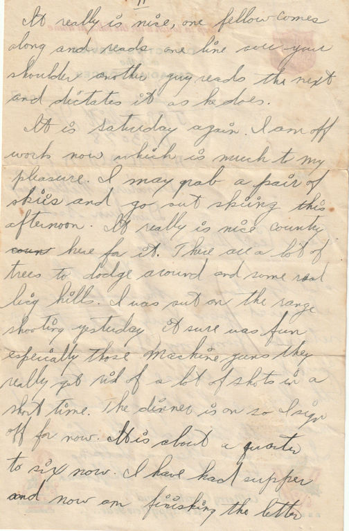 The Kincardine Record | Letter from local soldier, Joe Elliott, is found