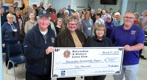 The Kincardine Record | Kincardine Lions present donations to local ...