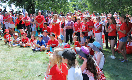 The Kincardine Record | Thousands gather in Macpherson Park, Kincardine ...