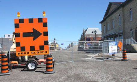 The Kincardine Record | Reconstruction project under way in downtown ...