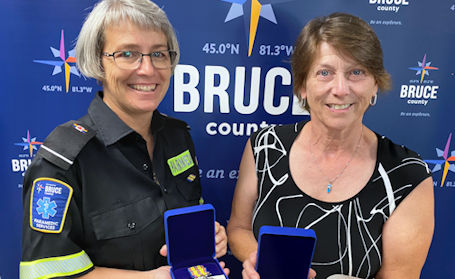 The Kincardine Record | Bruce County paramedics recognized for ...