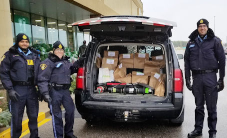 The Kincardine Record | Help fill a police cruiser for the local food bank