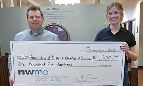 The Kincardine Record | NWMO supports Kincardine chamber's Home and ...