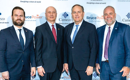 The Kincardine Record | Bruce Power, Cameco mark extension of long-term ...