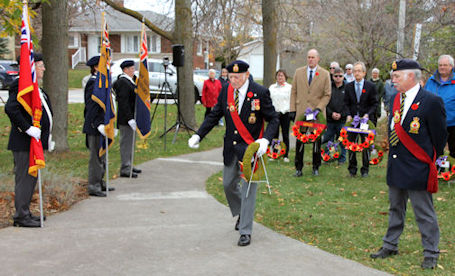 The Kincardine Record | Cool, windy weather greets crowd at Legion ...