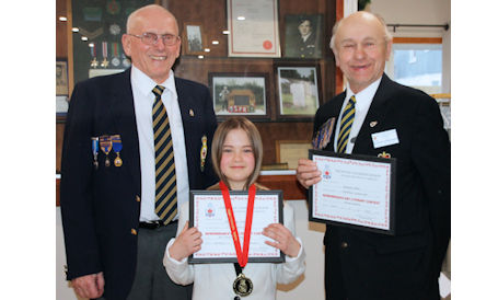 The Kincardine Record | Local girl wins national medal for her ...