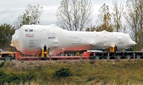 The Kincardine Record | Steam generator transported along Highway 21 to ...