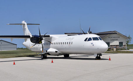 The Kincardine Record | Calm Air passenger plane lands at Kincardine ...